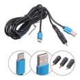 5V Two Interfaces Chargers Line USB Type C And 5.5mm Connectors 3 ...