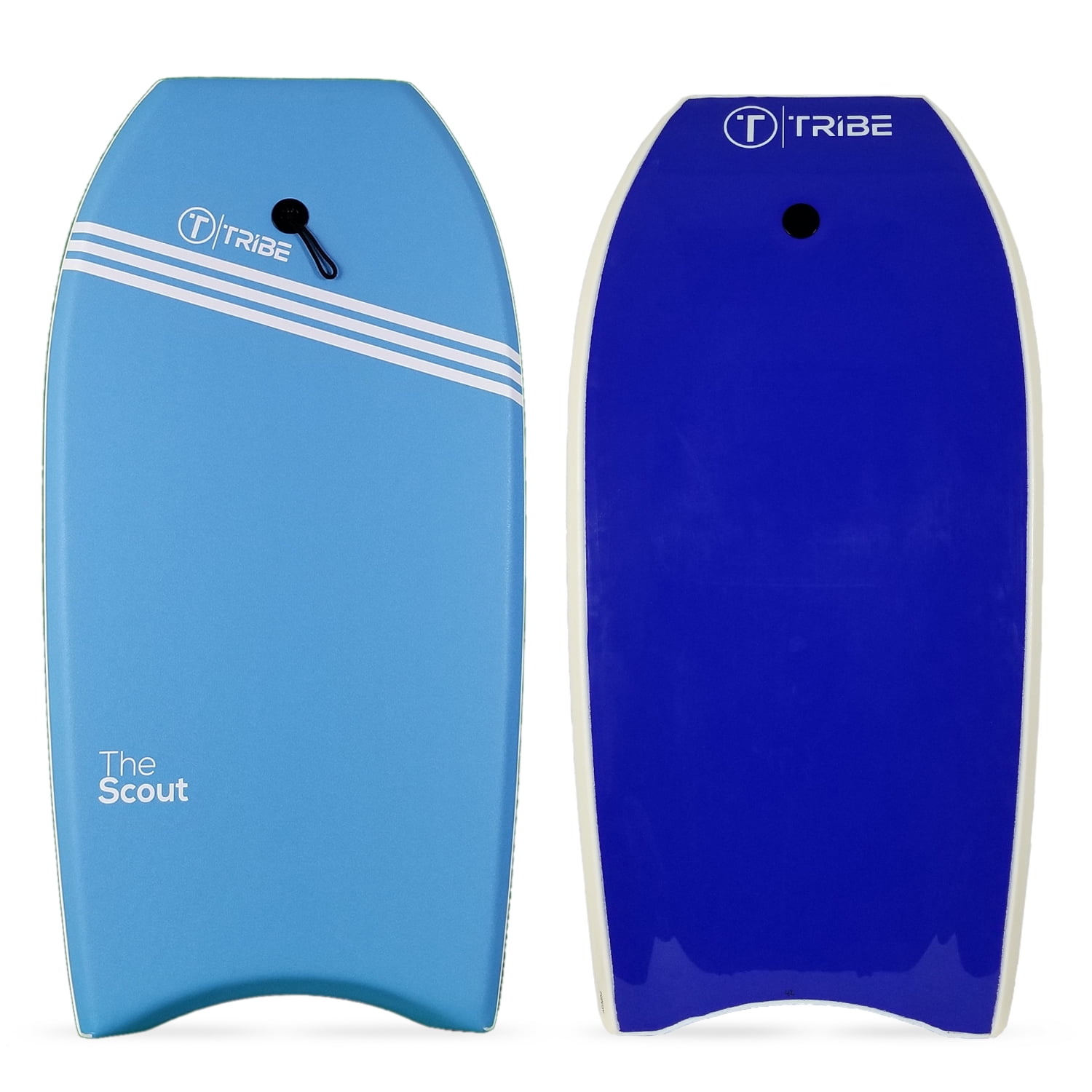 The Scout Bodyboard 39" by Tribe Boards - Blue / White / Navy - Walmart.com