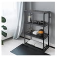 ZRQarq 4 Shelf Fixed Height Ventilated Heavy Duty Storage Unit 18 x 36 ...