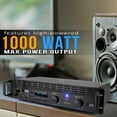 Pyle 2-Channel 2000W Bridgeable Rack Mount Pro Audio Amplifier ...