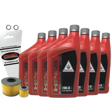 BRP 779257 Can-Am 4T 0W-40 Full Synthetic XPS Oil Change Kit OEM Ski ...