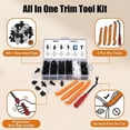 205 Pcs Universal Expansion Screw Clips,6 Sizes Auto Plastic Rivets ...