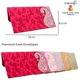 Elegant Money Gifting Envelopes Pack of 25 Cash Holder Designer Lifafa ...