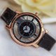 New Design Hollow See-Through Transparent Open Face Man Woman Quartz ...