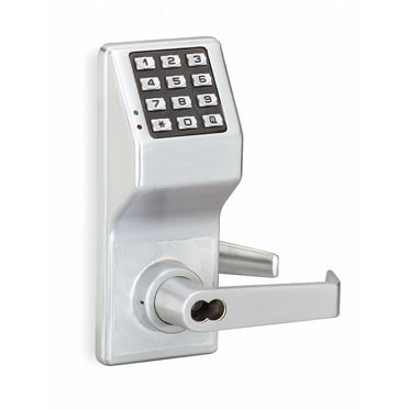 Trilogy Electronic Lock,Satin Chrome,12 Button DL2800 US26D - Walmart.com