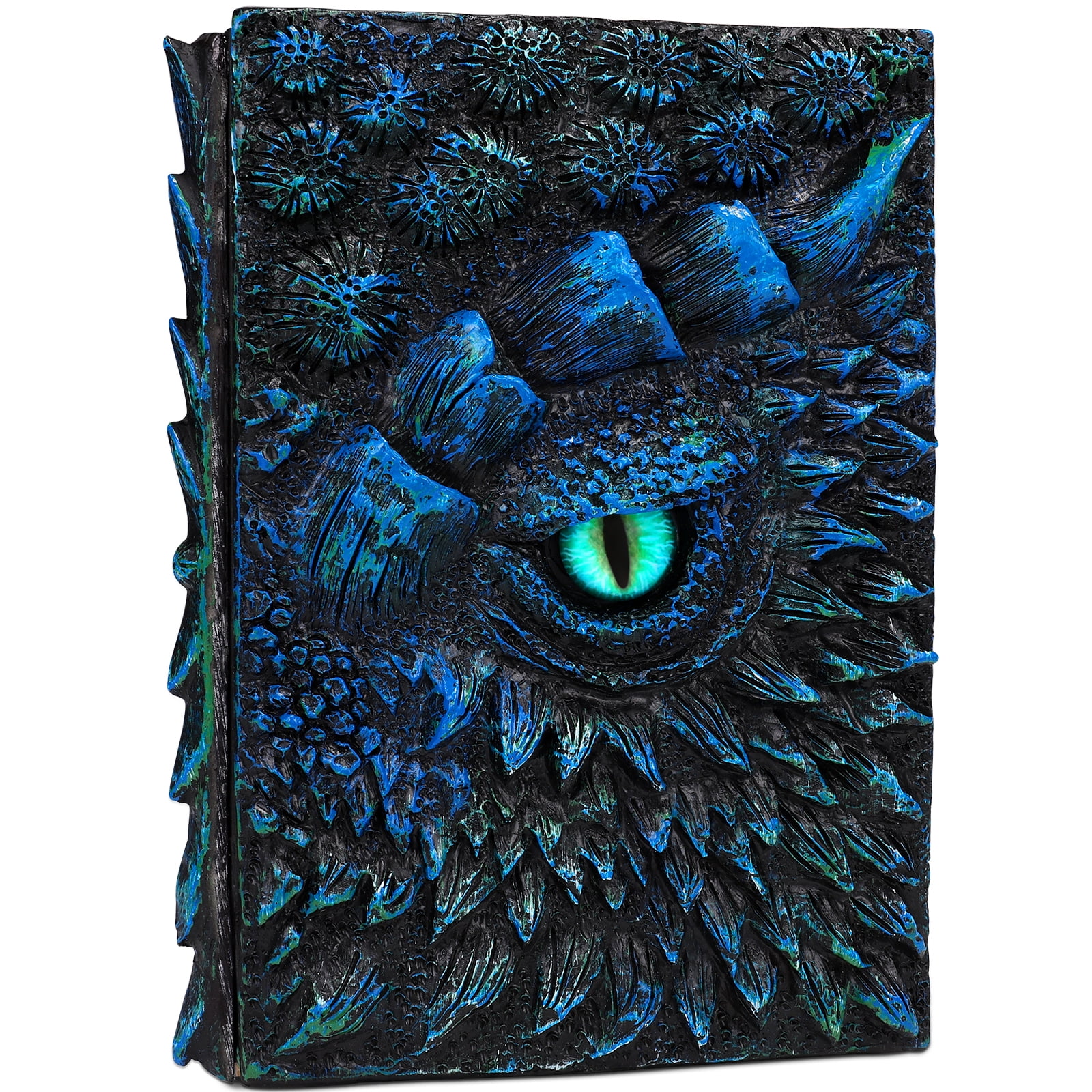 DOTSOG Retro Embossed Notepad | 3D Dragon Theme Blank Paper Diary Book ...