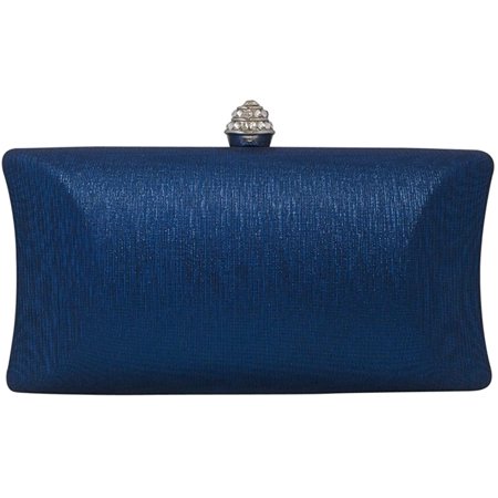 Rhinestone Crystal Clasp Hard Box Wedding Evening Bag Bridal Cocktail ...