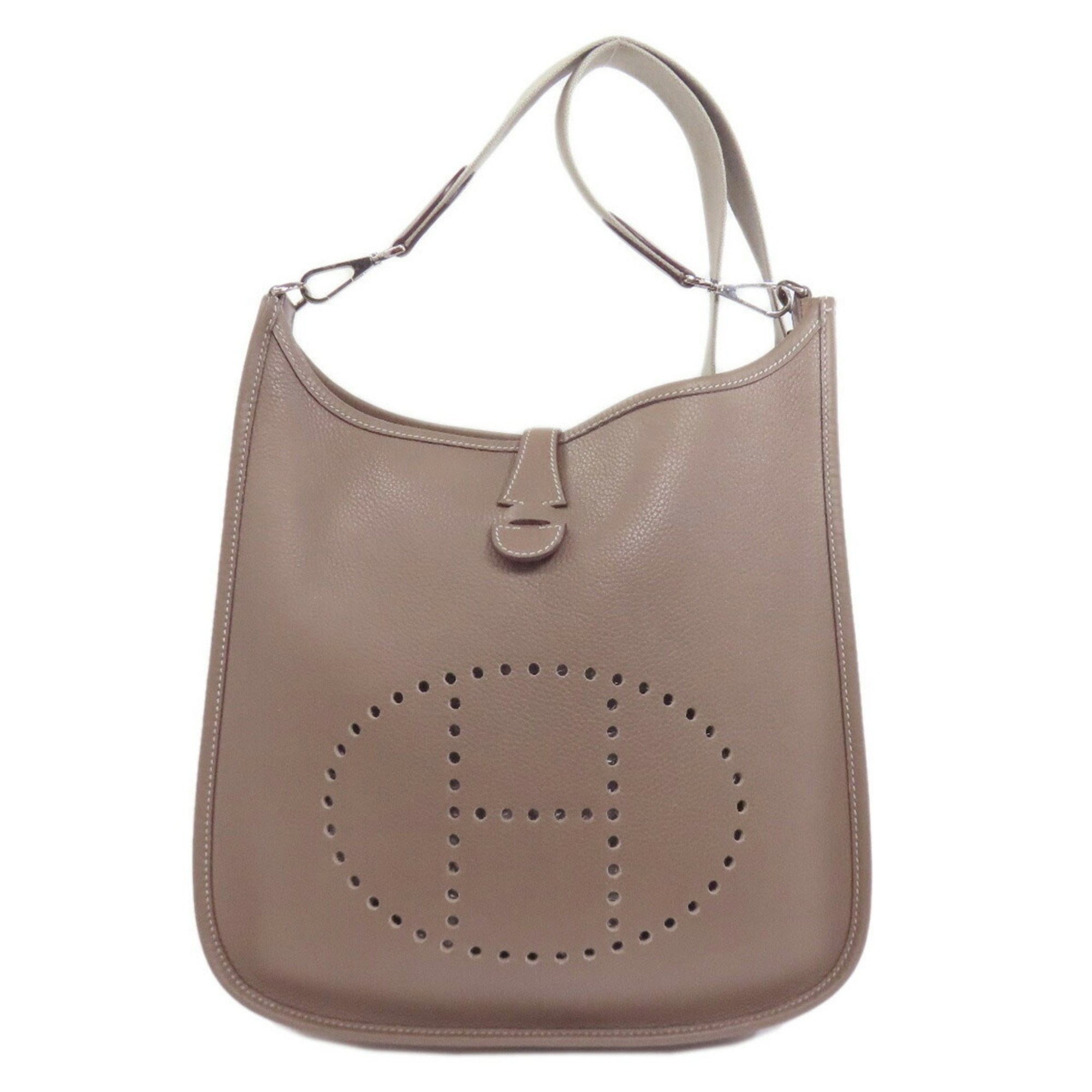 Pre-Owned Hermes Evelyn 2 PM Shoulder Bag Taurillon Women's HERMES ...