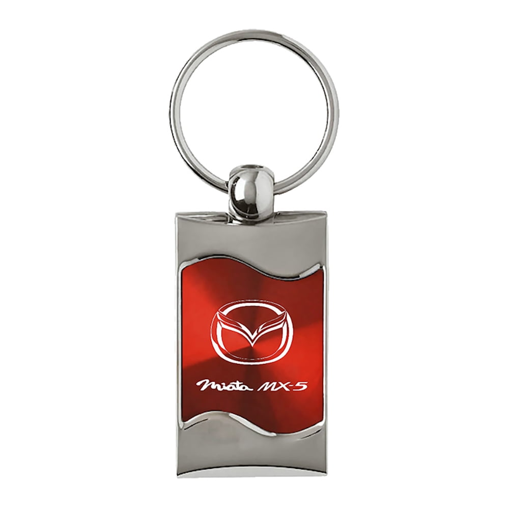 Mazda Miata Keychain & Keyring - Red Wave - Walmart.com