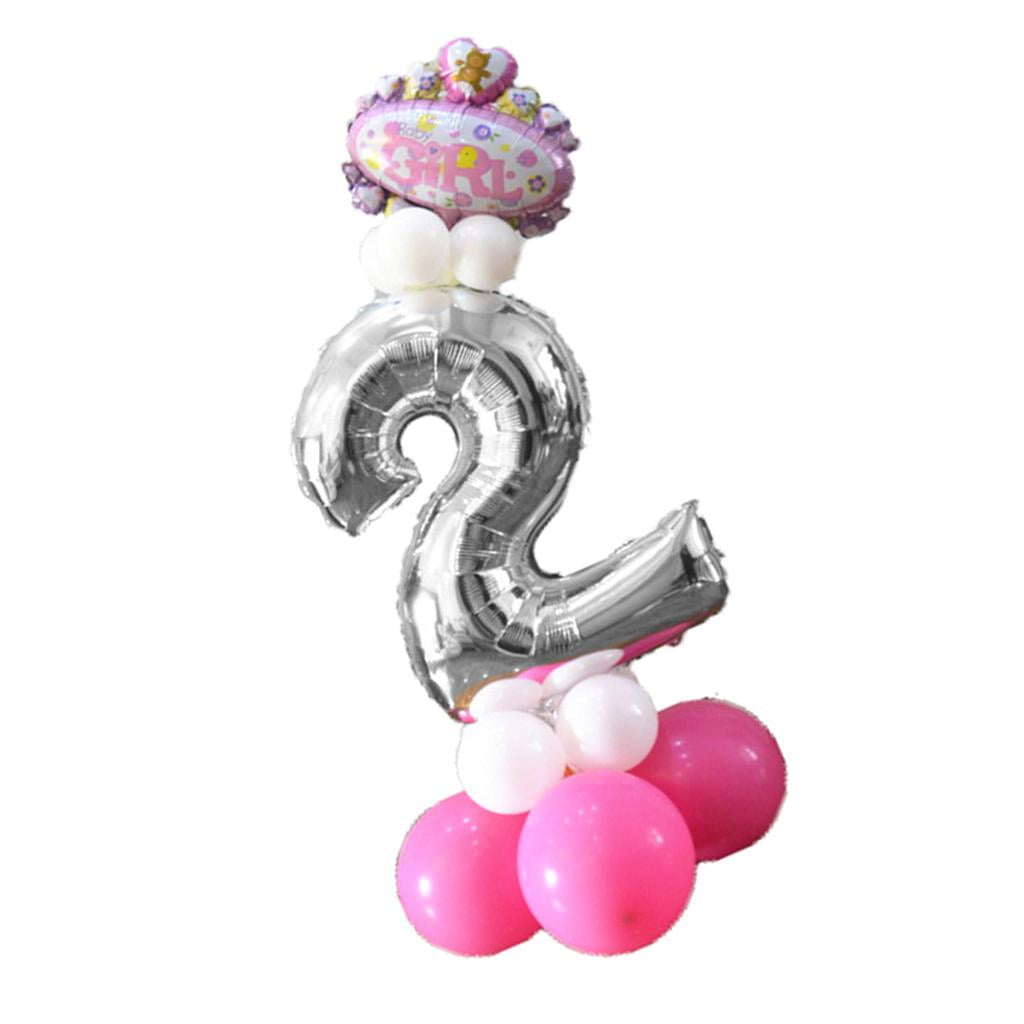 32 Pulgadas De Grandes Número Establecido Balloon Baby Shower ...
