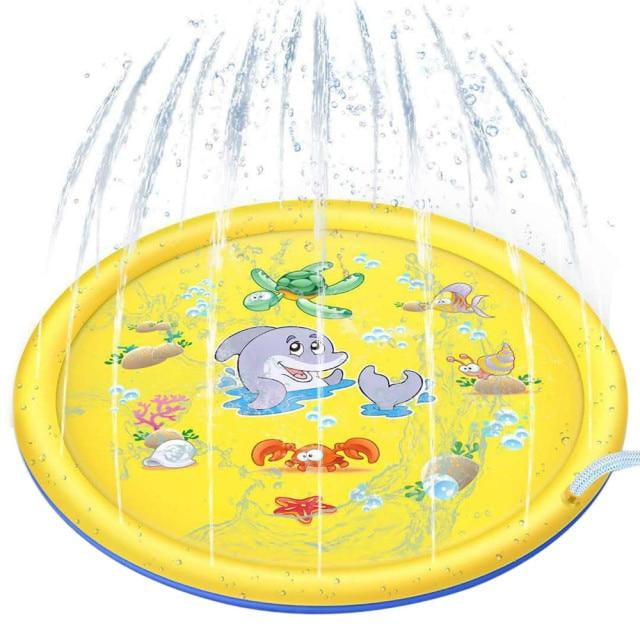 Outdoor Inflatable Water Sprinkler Mat - Walmart.com