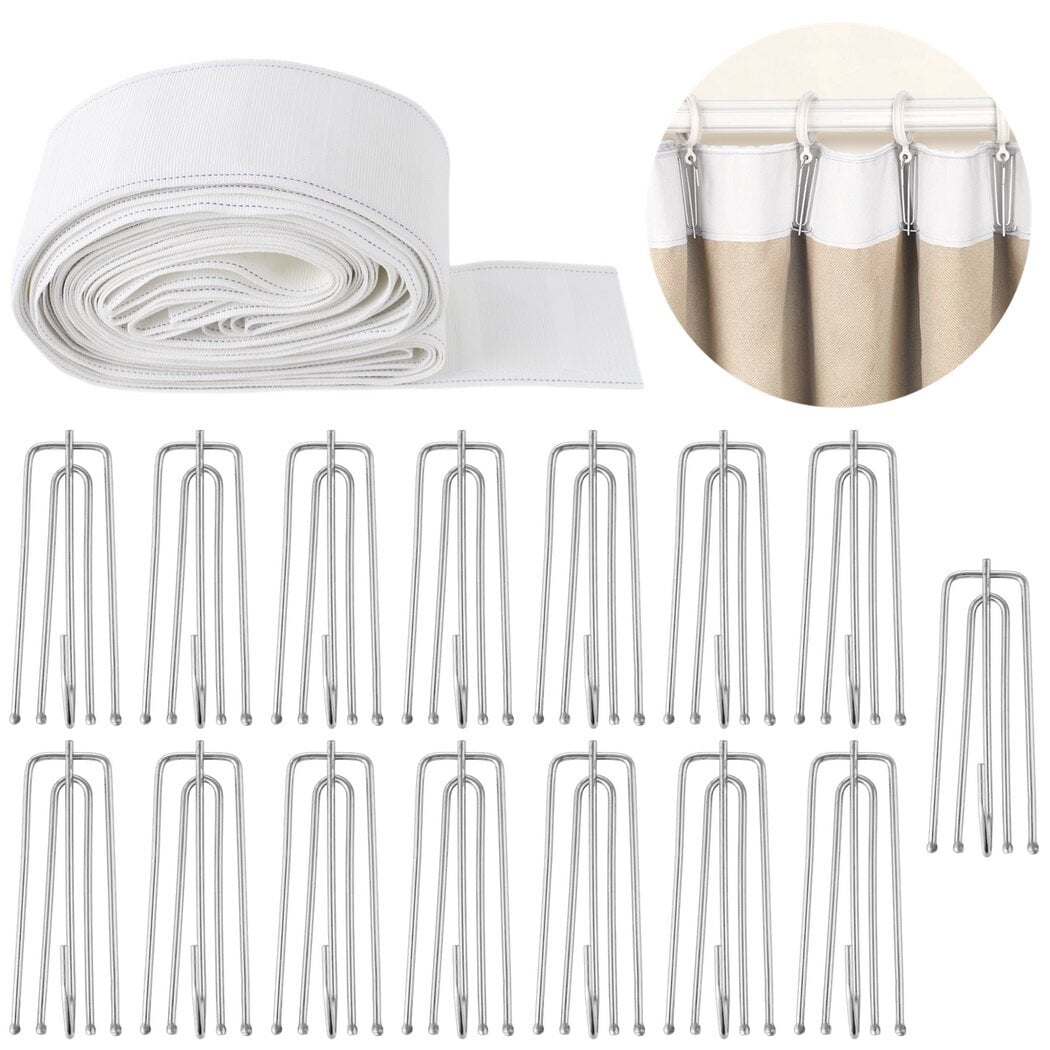 Click here for Nobrand 6.6 Yards Curtain Pleat Tape  Durable Plea... prices