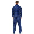 MarCielo Men's Classic Plaid Fleece Pajama Set, Premium Comfort ...
