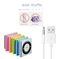 iPod Shuffle Cable, 2 Pack 3.5mm Jack/Plug to USB Power Charger Sync ...