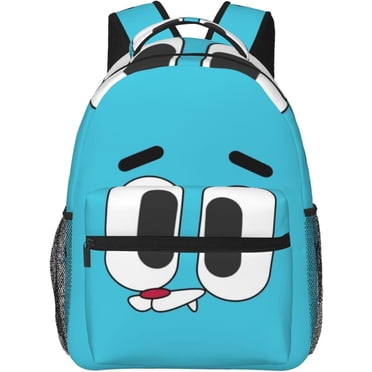 Backpack Cute Cartoon 3D Jump Style 2D Drawing from Comic Paper Anime ...