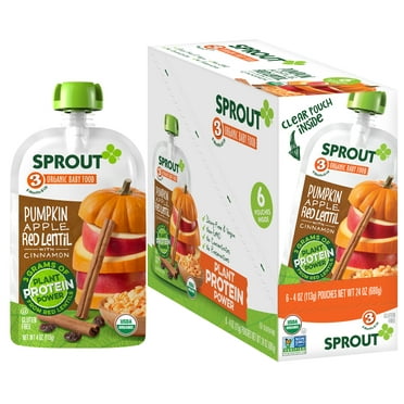 Pumpkin Tree Peter Rabbit Organics Pea, Spinach and Apple, 4.4 oz ...