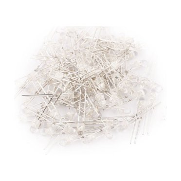 5mm LED Diode Lights - 40pcs Red Lights Diodes DC1.8-2V Light Emitting ...
