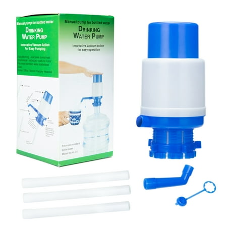 NK Portable Bottled Water Pump Plastic Manual Hand Press Drinking Water ...