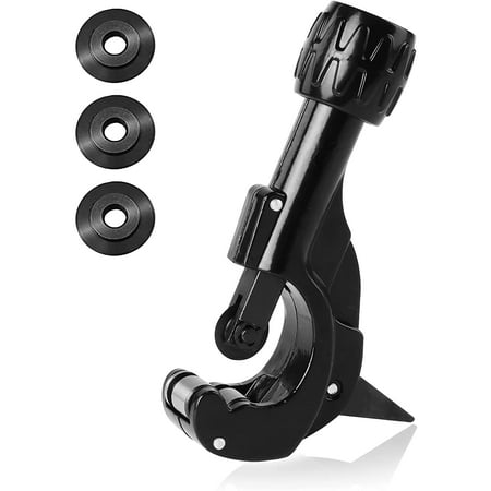 Stainless steel pipe cutter 3-35 mm with deburrer and 3 spare cutting ...