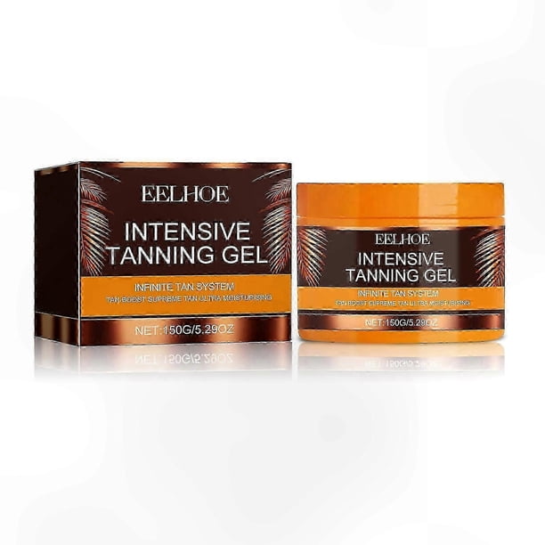 Natural Tan Enhancer Gel for Sunbeds and Outdoor Use, Advanced Cream ...