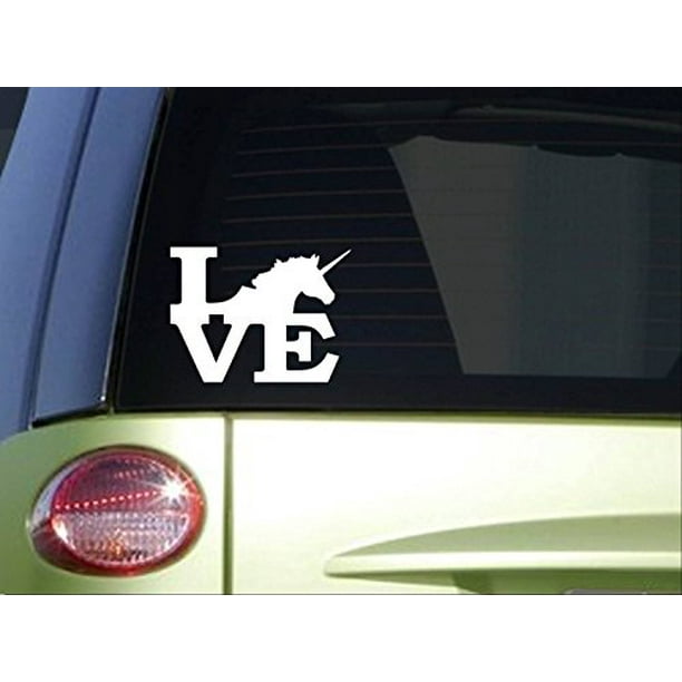 Unicorn Love *I655* 6x6" sticker decal - Walmart.com - Walmart.com