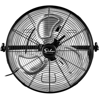 Simple Deluxe 18 inch Wall Mount Fan W/Aluminum Fan Blades, Industrial ...