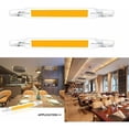 R7S Led Bulb, 78Mm 230V Non Dimmable Led Cob Halogen Lamp Equivalent ...