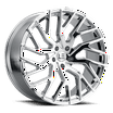 RTX Elite 20x8.5 5x114.3 ET38 CB73.1 PVD Chrome Wheel - Walmart.com