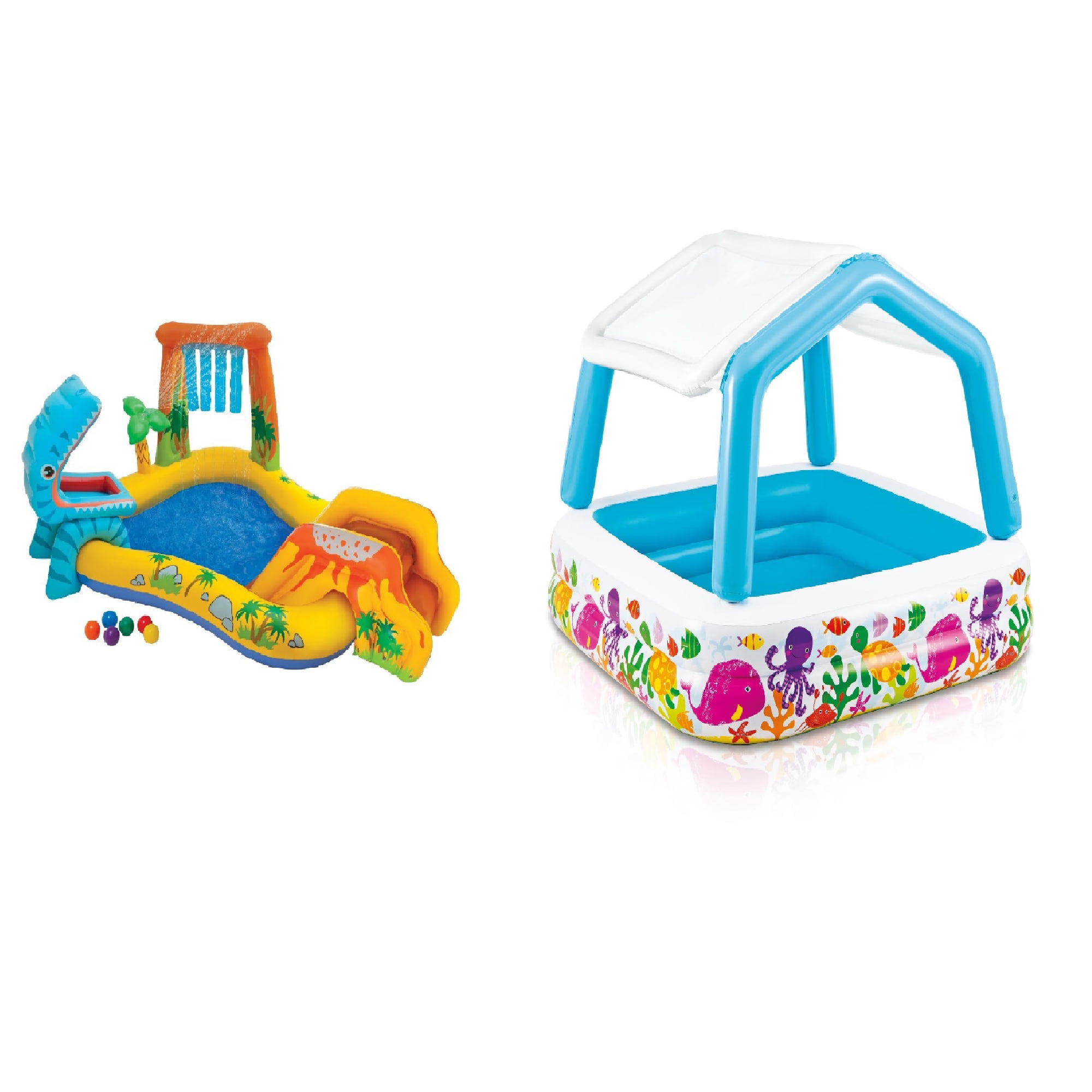 Click here for Intex 8 X 6.25 X 43 Dinosaur Play Center W/ 5 X 48... prices