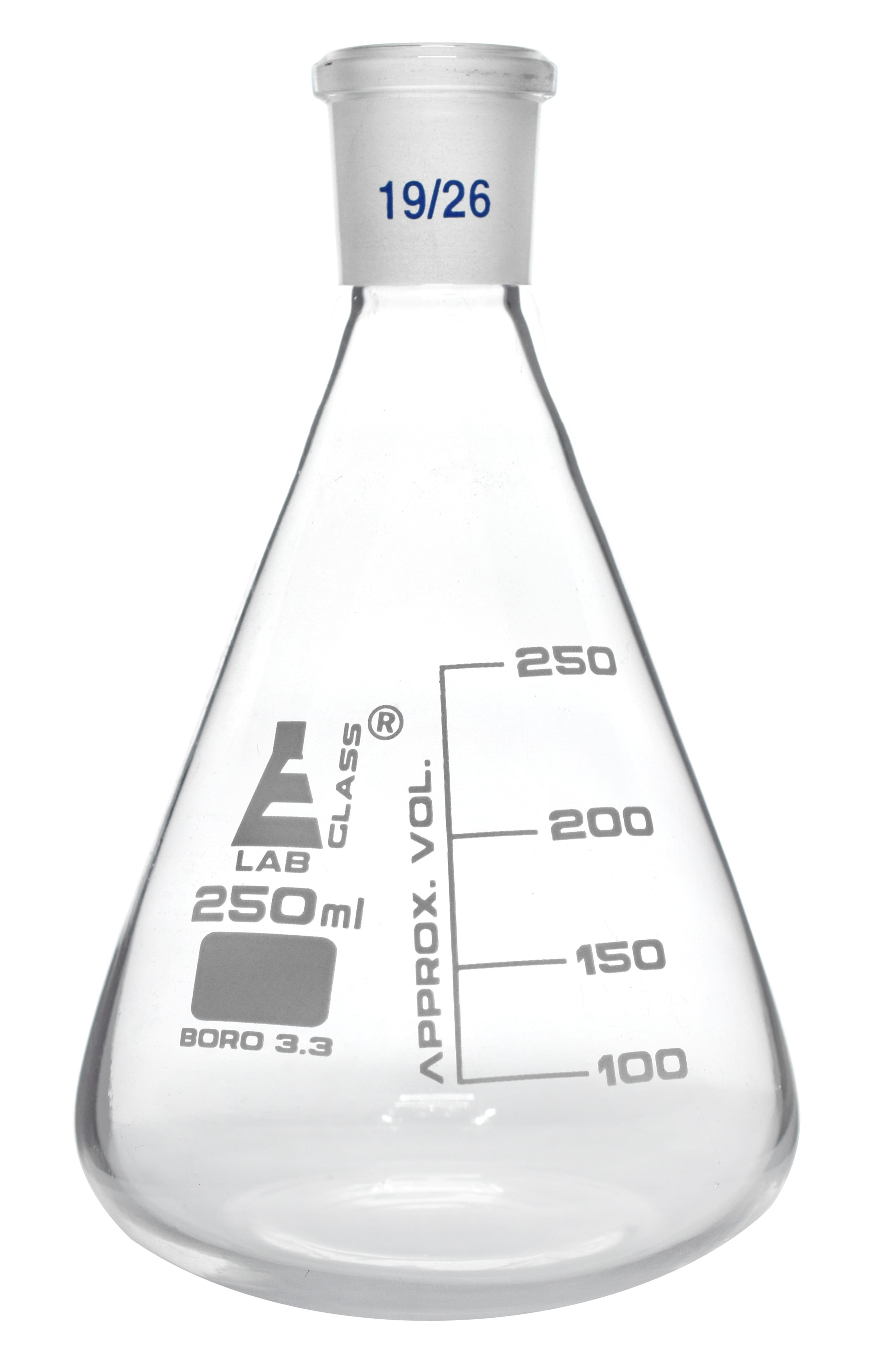 Conical Flask, 250ml - With Interchangeable Joint, Socket Size 19/26 ...