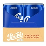 Pepsi Cola Soda Shop Cream Soda 6 x 222 ml, Mini cans, Voici le Soda ...