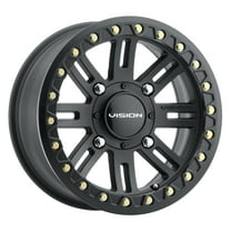 15x6 Vision GV8 Invader Machined UTV BEADLOCK Wheel 4x156 (12mm ...