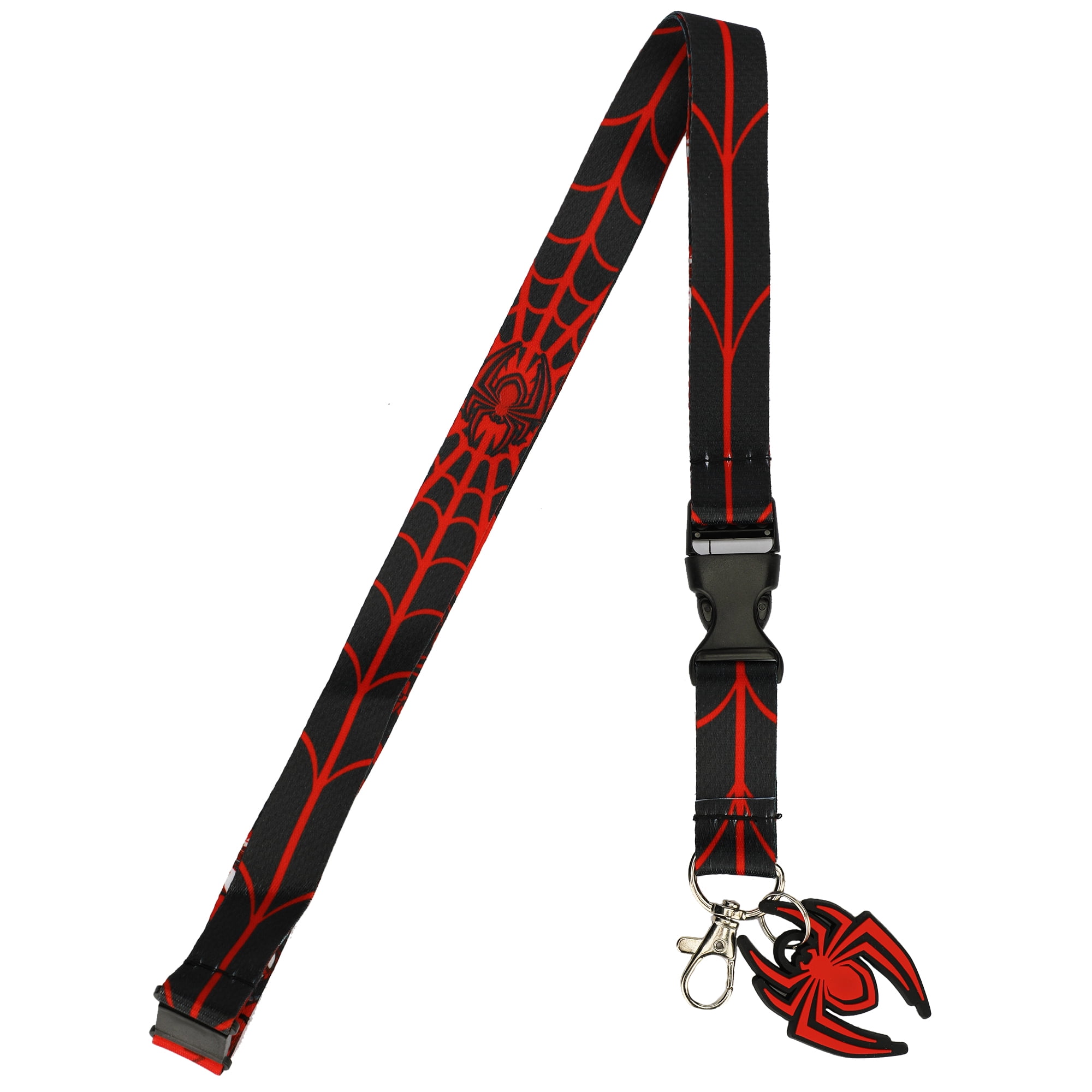Spider-Man Miles Morales Lanyard with Keychain - Walmart.com