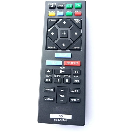 Gorilla babo Universal Remote for Sony Blu-Ray DVD Player BDP-BX120 BDP ...