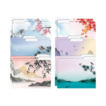 Better Office Products - File folder - for Letter - tabbed - assorted ...