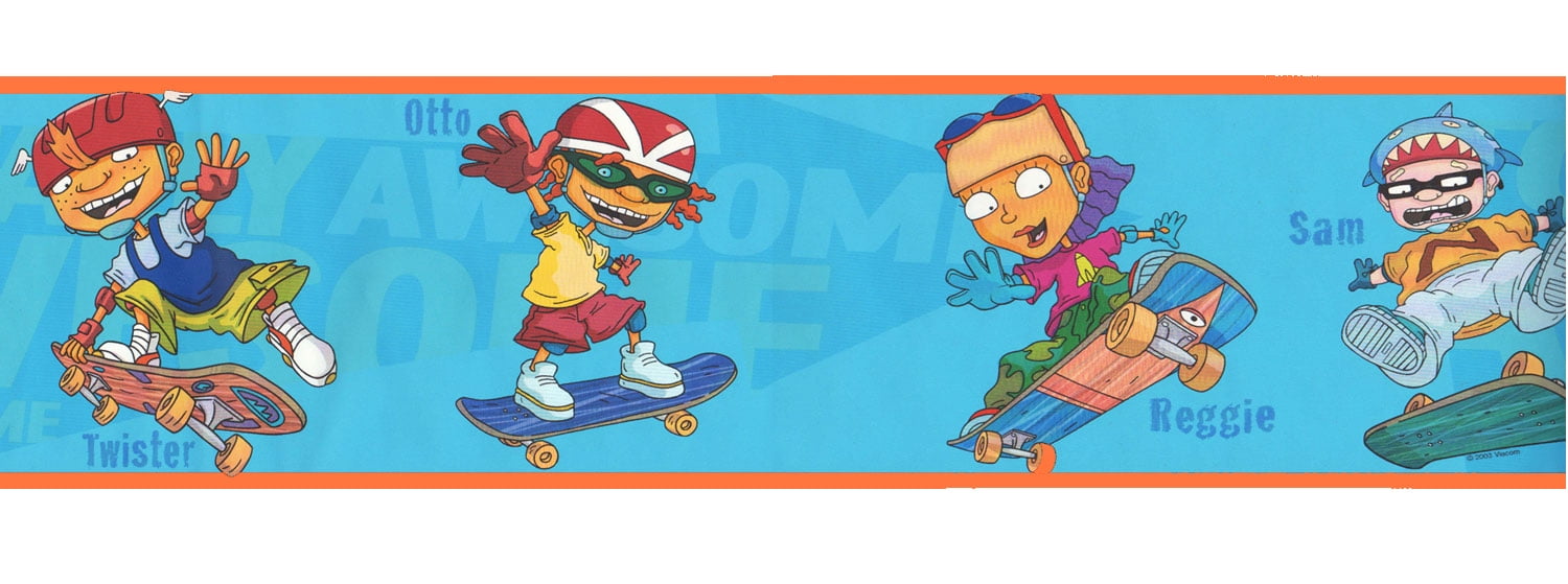 Rocket Power Sam Skateboarding