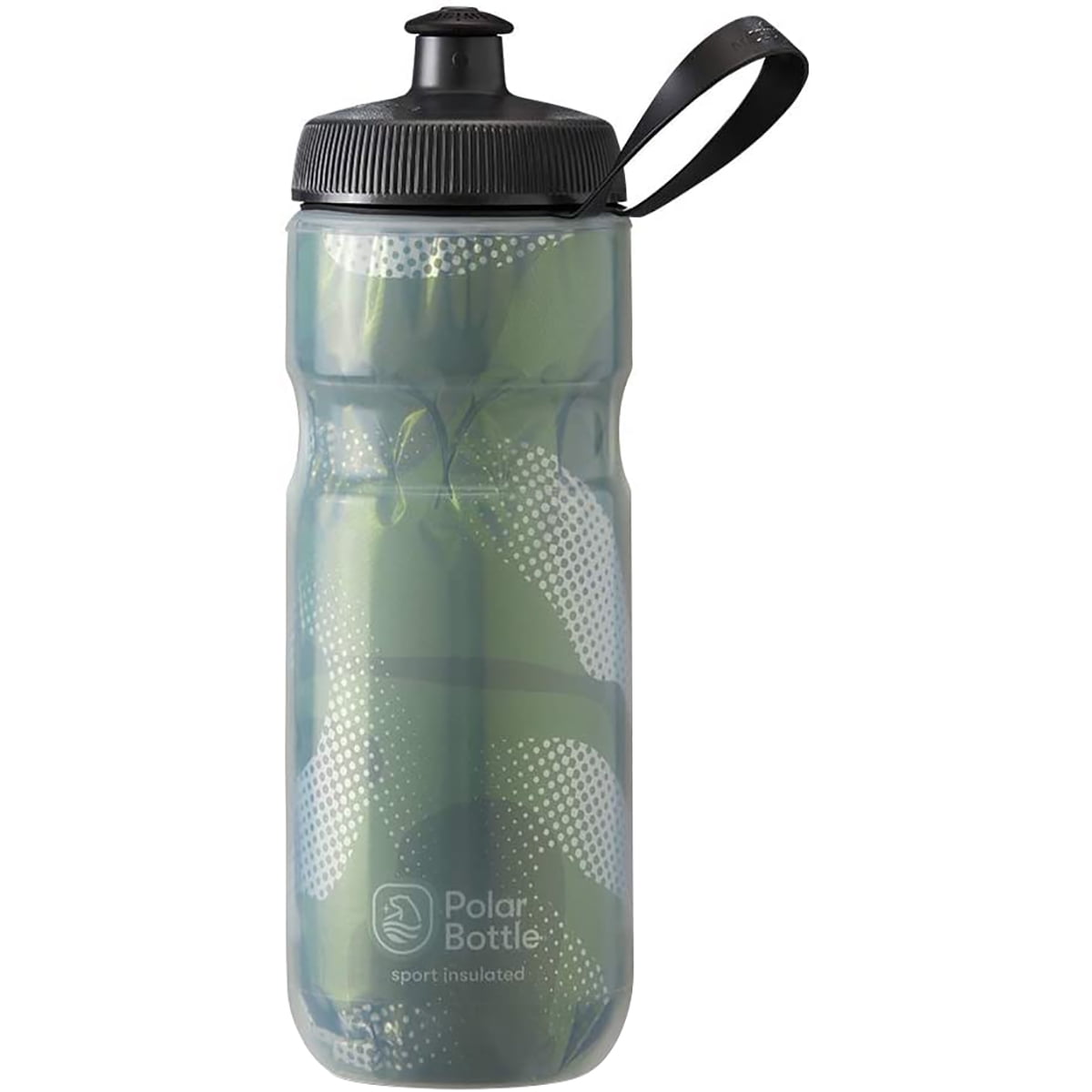 Polar Bottle 20 oz. Sport Insulated Water Bottle - Contender Olive ...