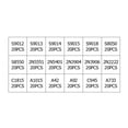 18 Values 360pcs (S9012~A733) C1815 A1015 MPA42 MPA92 C945 A733 NPN PNP ...