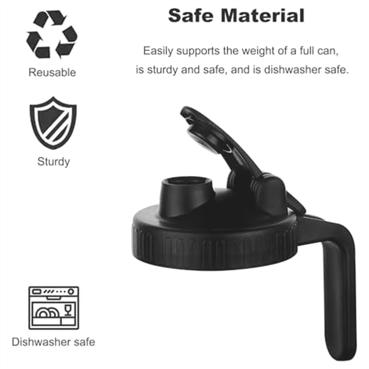 Click here for Unbranded Wide Mouth Mason Jars Pour Spout Lids wi... prices