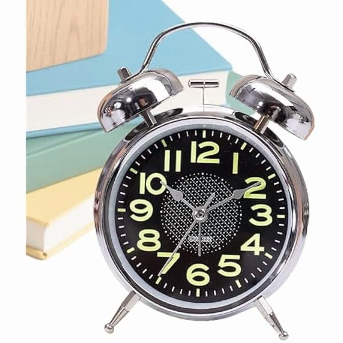 wonima02 Old Fashioned Alarm Clock - 3 Inch Luminous Wind-Up Vintage ...
