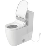 Duravit 2173010001 1.28 GPF Single Flush Elongated Toilet, White ...