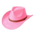 Sun-Ready Western Hat for Men and Women Classic Cattleman Style with ...