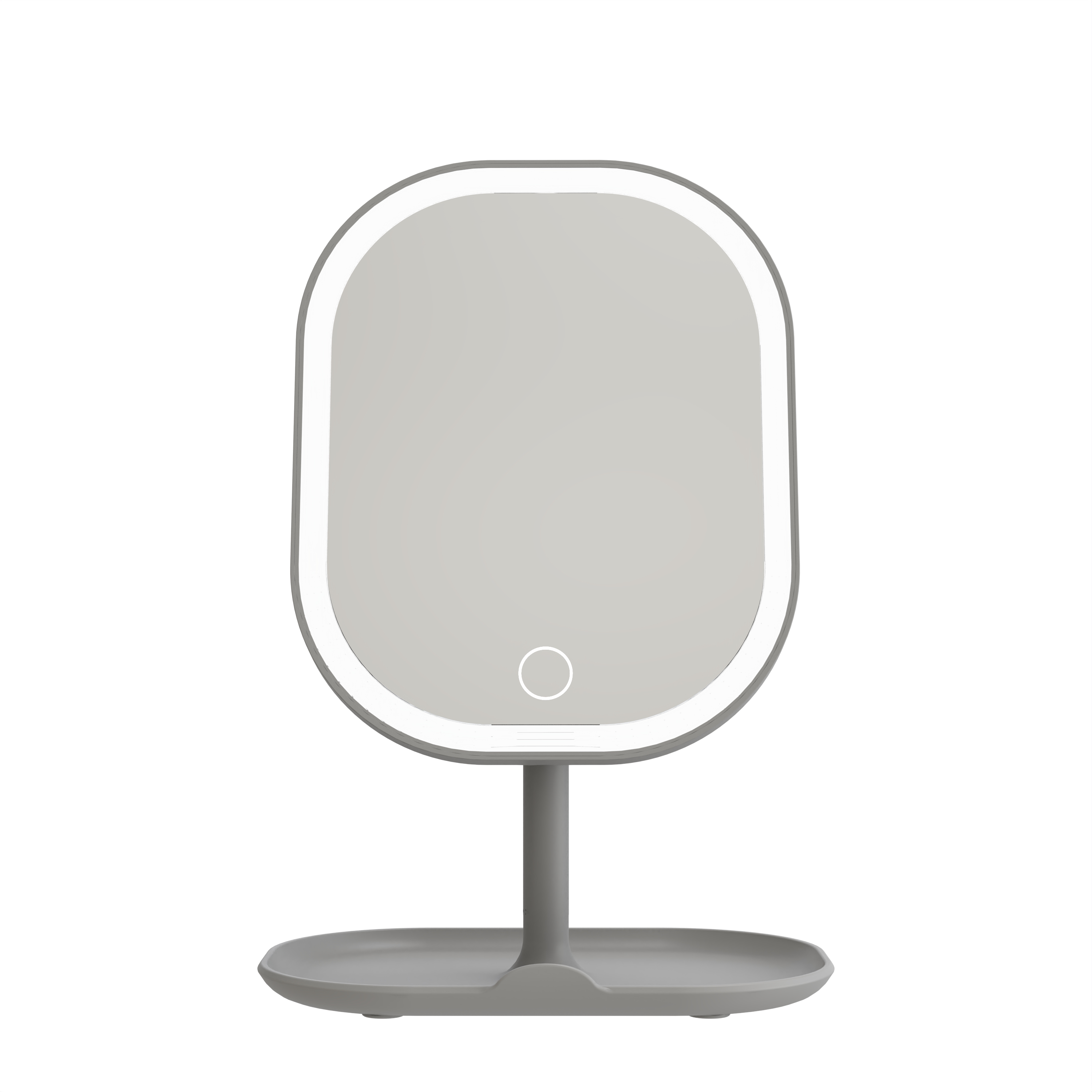 Mainstays LED Makeup Mirror, Rechargeable Vanity Mirror with Lights and ...