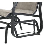 Mainstays Highland Knolls Glider Chair in Padded Pebblestone Stria ...