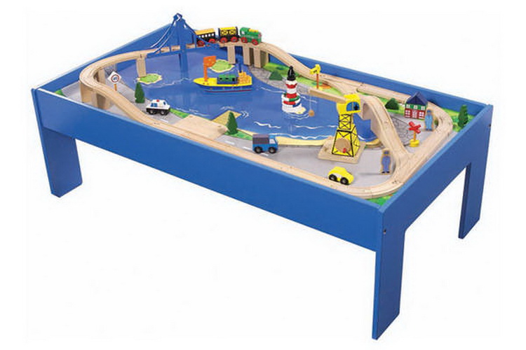 Ocean Train Table with Train Set - Walmart.com