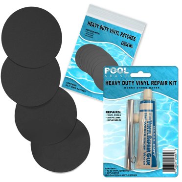 Pool Above Repair Kit for Splash-in-Shade Pool | Vinyl glue | Blue and ...