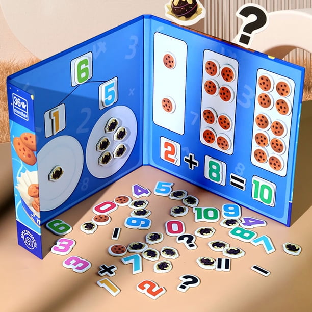 Juego de suma y resta juguete Montessori números de educación temprana ...