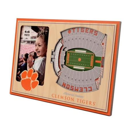 YouTheFan 9024064 NCAA Clemson Tigers 3D StadiumViews Picture Frame ...