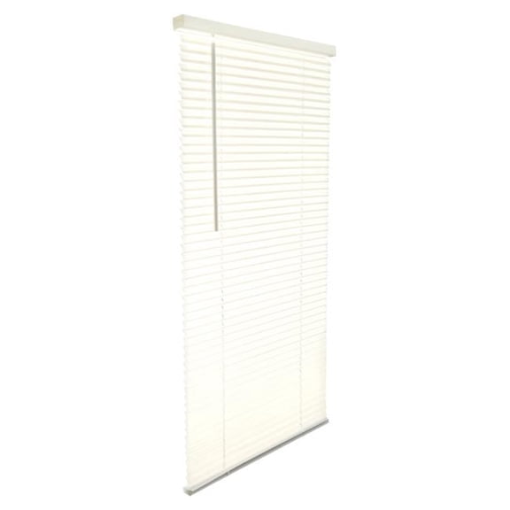 GSP Direct - 1" Vinyl Mini Blind - 34" W x 64" L - Alabaster - Walmart.com