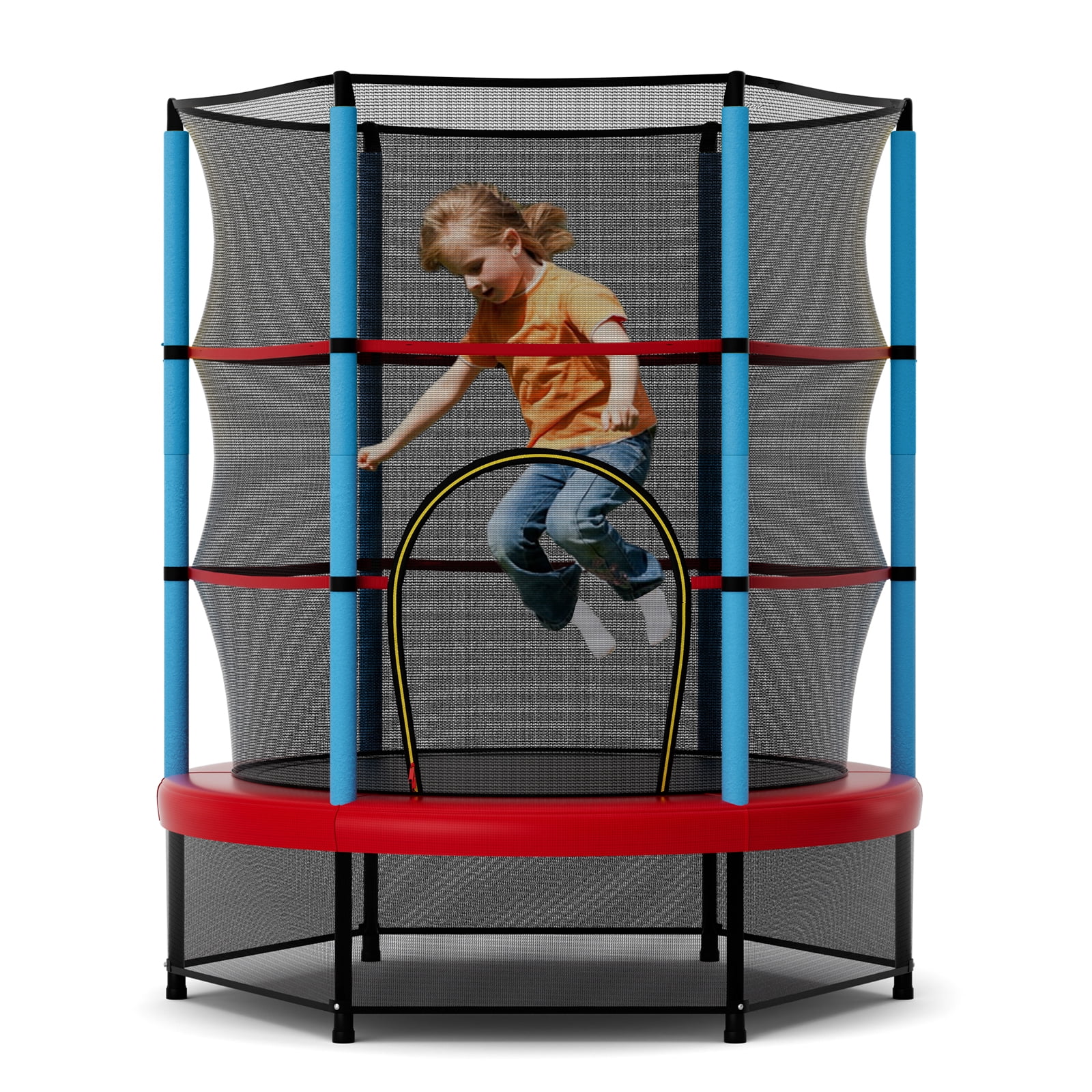 Click here for Gymax 55 Mini Trampoline For Kids W/ Safety Enclos... prices